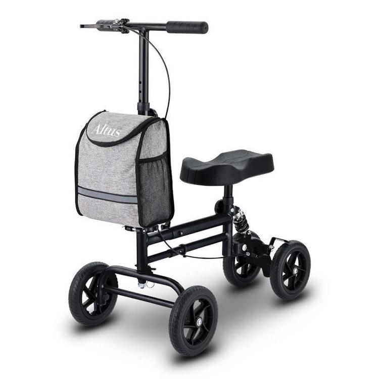 Buy Altus Mobility Knee Walker Scooter 8 inch Wheels Black online at ...