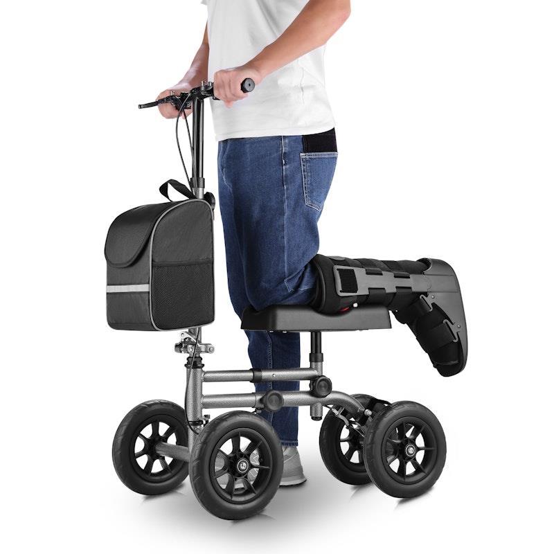 Buy Altus 10-inch All Terrain Knee Walker Scooter Titanium online at ...