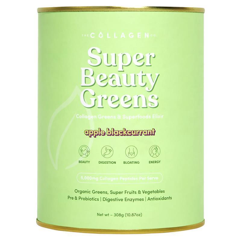 Buy The Collagen Co Super Beauty Greens Apple Blackcurrant 308g online ...