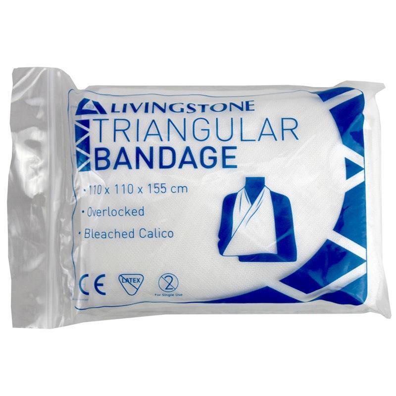 Buy Livingstone Triangular Bandage Bleached Calico 110 x 110 x 155 cm 1 ...