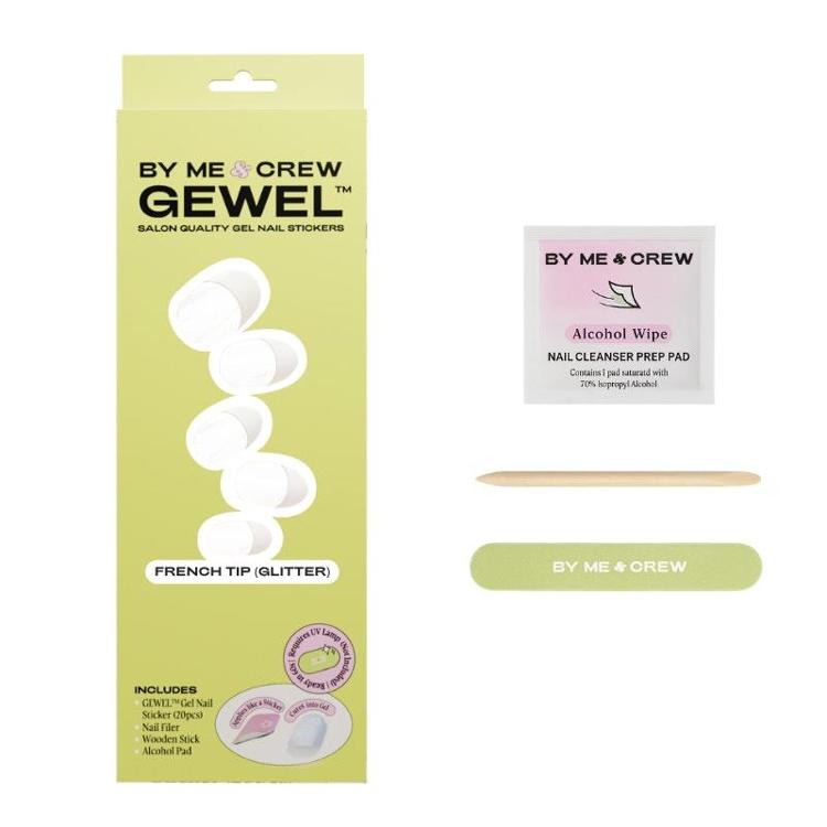 Buy Gewel™ Clean Girl Starter Pack (Gentle Pink & French Tip) Set ...