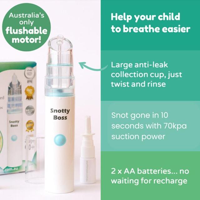 Buy Snotty Noses Australia Snotty Boss Nasal Aspirator 1 Pack online at ...