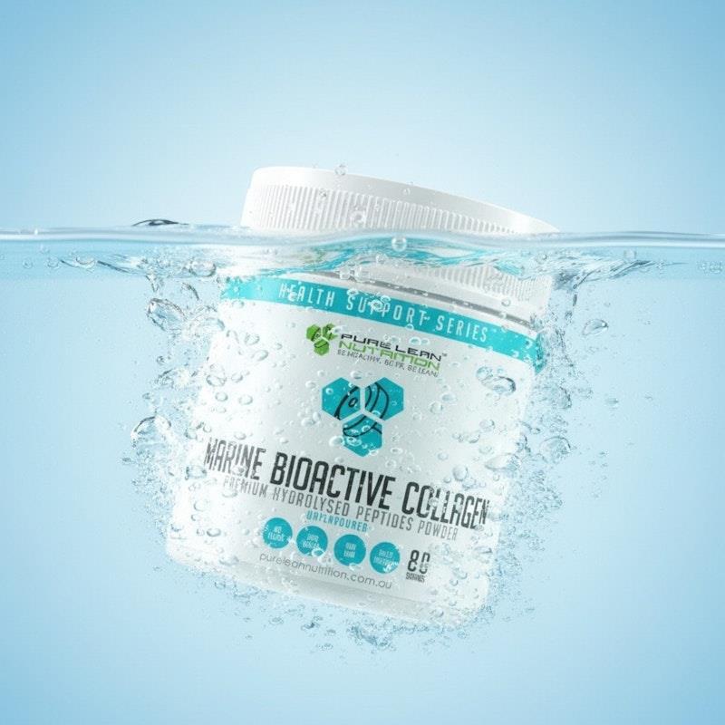 Buy Pure Lean Nutrition Marine Collagen Bioactive Peptides Powder ...