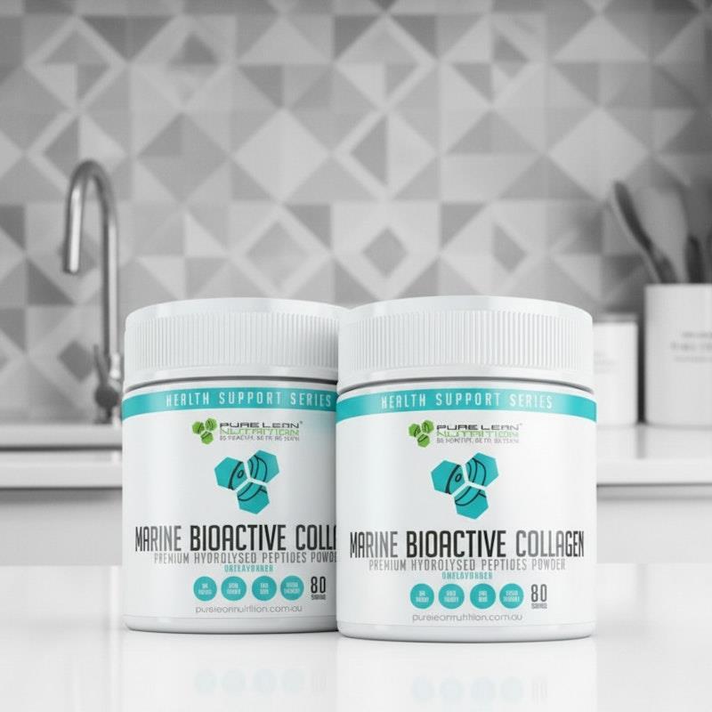 Buy Pure Lean Nutrition Marine Collagen Bioactive Peptides Powder ...