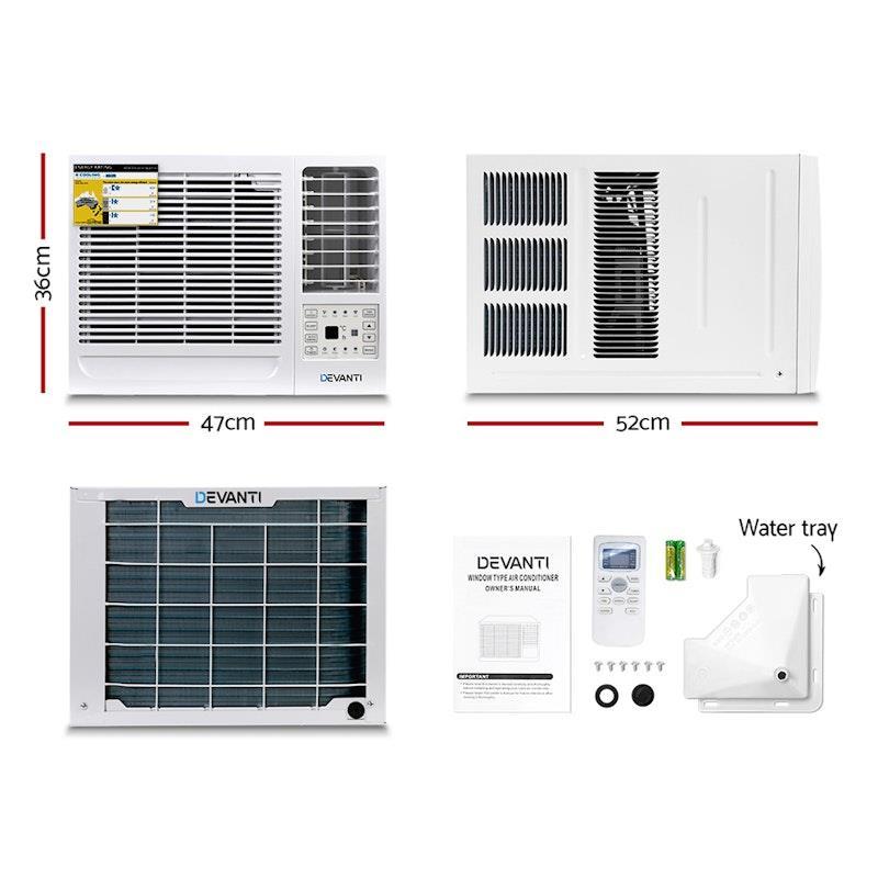 Buy Devanti Window Air Conditioner 1.7kW 1Unit online at Chemist Warehouse