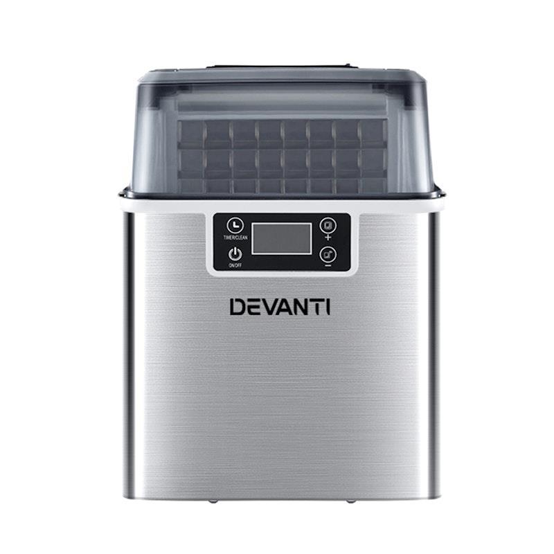 Buy Devanti 20kg Ice Maker Machine Stainless Steel 1Unit online at ...