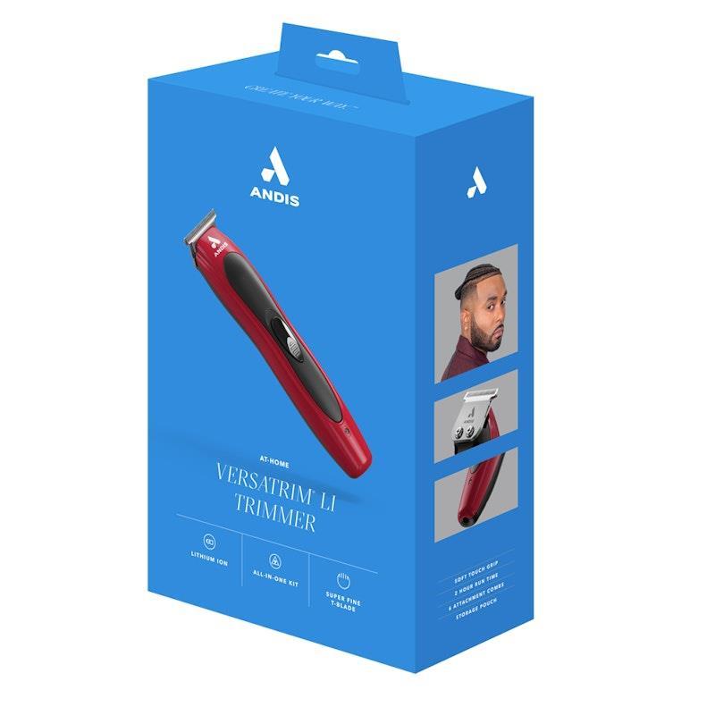 Buy ANDIS BTF3 Red Versa Trimmer Stainless Steel T-Blade Hair Clipper ...