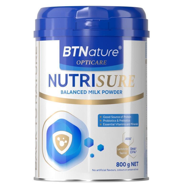 Buy BTNature OptiCare NutriSure Balanced Milk Powder 800g online at ...