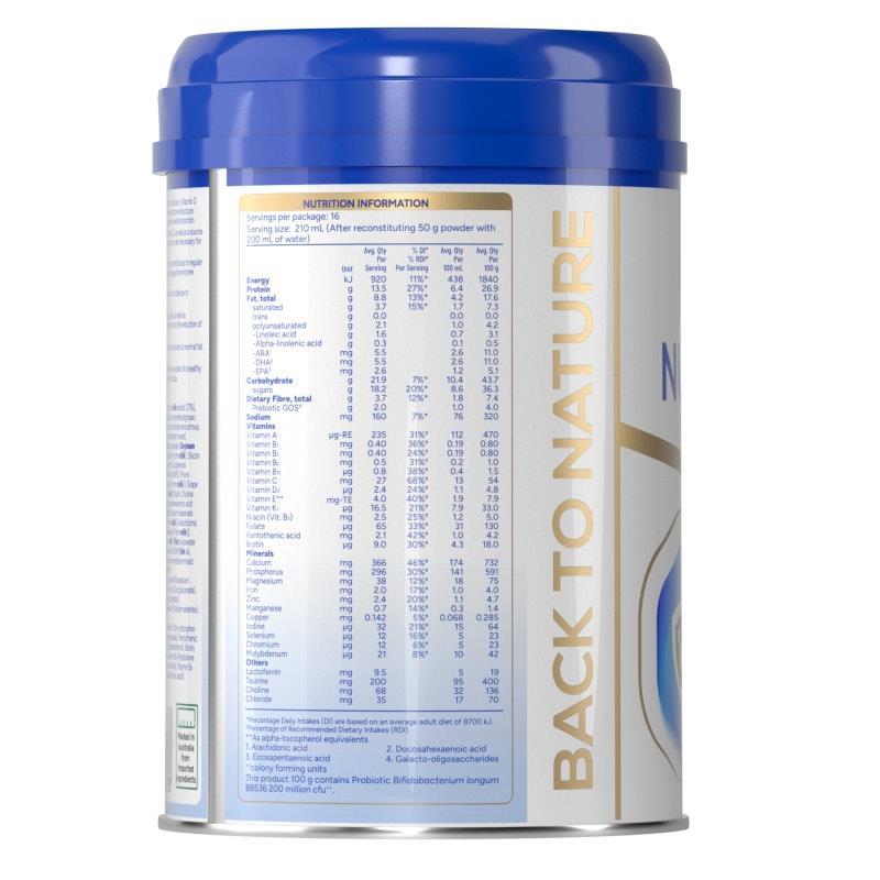 Buy BTNature OptiCare NutriSure Balanced Milk Powder 800g online at ...