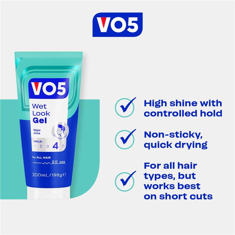 Buy VO5 Wet Look Gel 200ml online at Chemist Warehouse
