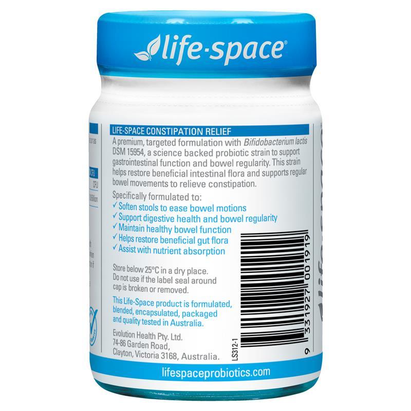 Buy Life-Space Constipation Relief 60 Capsules online at Chemist Warehouse
