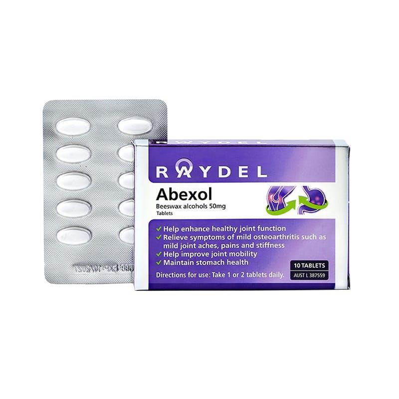 Buy Raydel Abexol 50mg 10 Tablets 1 Pack online at Chemist Warehouse