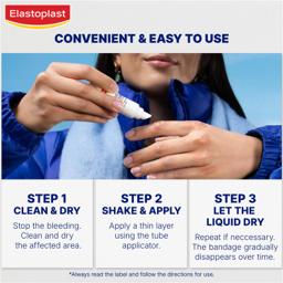 Buy Elastoplast Second Skin Liquid Bandage 10ml online at Chemist Warehouse
