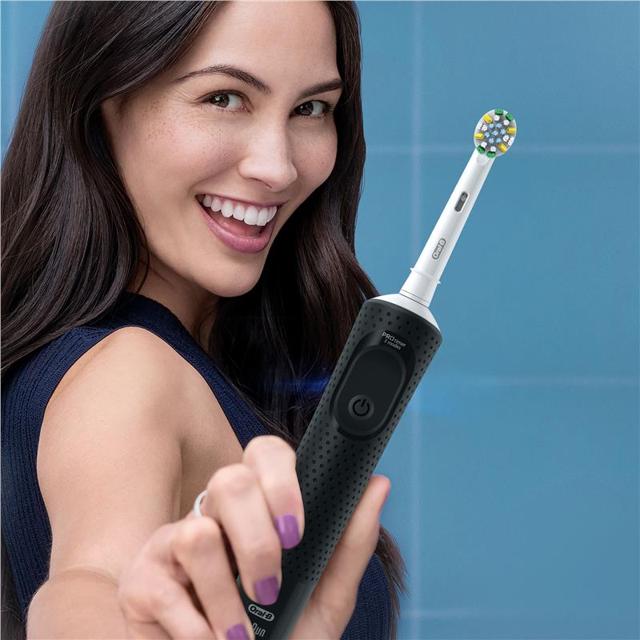 Buy Oral B Power Toothbrush Vitality Pro Deep Clean Black Starter Pack ...