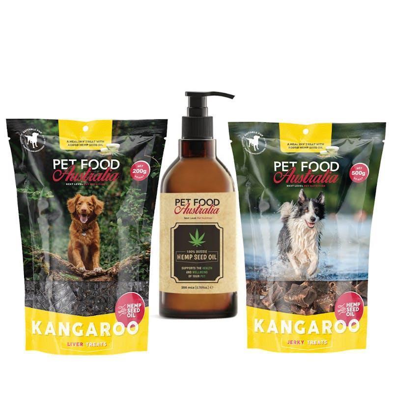 Buy Pet Food Australia Hemp Kangaroo Pack Bundle online at Chemist ...