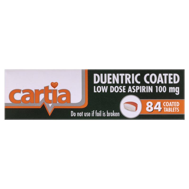 Buy Cartia 100mg Tablets 84 online at Chemist Warehouse