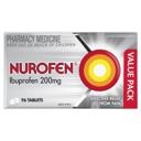 Buy Nurofen Ibuprofen Pain Relief Tablets 200mg 96 Pack online at ...