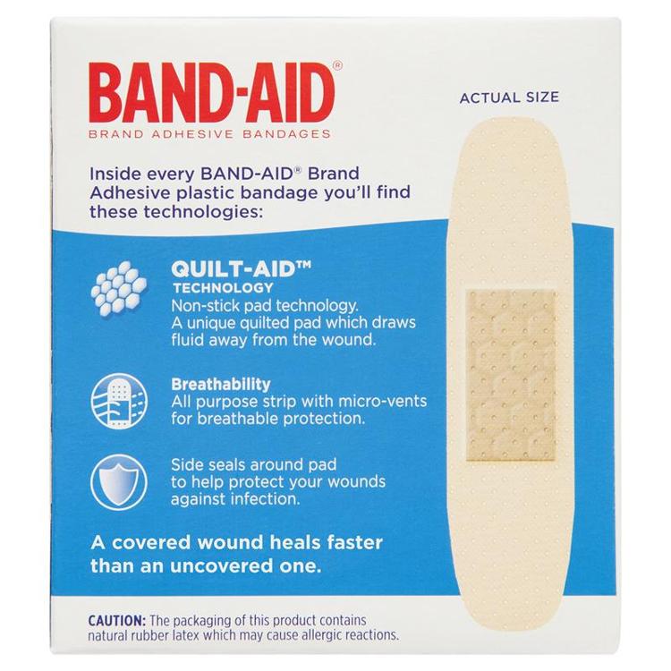 Buy Band-Aid Plastic Strips 50 Pack online at Chemist Warehouse