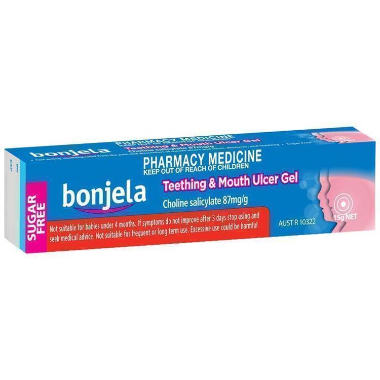 Buy Bonjela Teething and Mouth Ulcer Gel 15g online at Chemist Warehouse