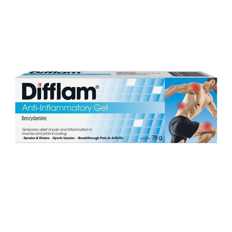 Buy Difflam Anti Inflammatory Gel 3% 75g online at Chemist Warehouse