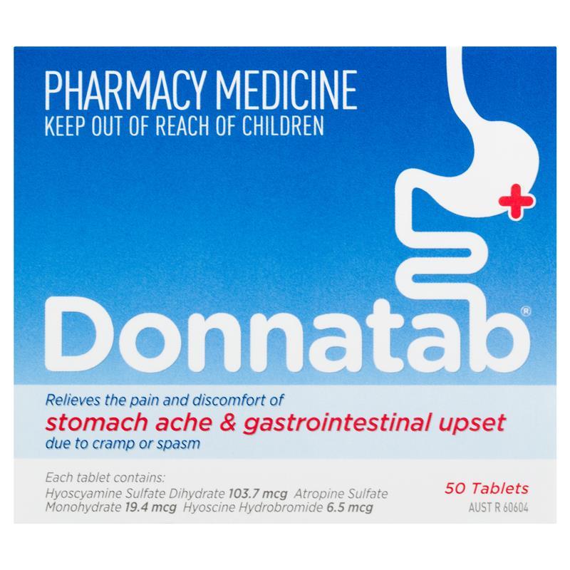 Buy Donnatab Tablets 50 online at Chemist Warehouse