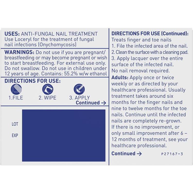 Buy Loceryl Nail Lacquer Kit online at Chemist Warehouse