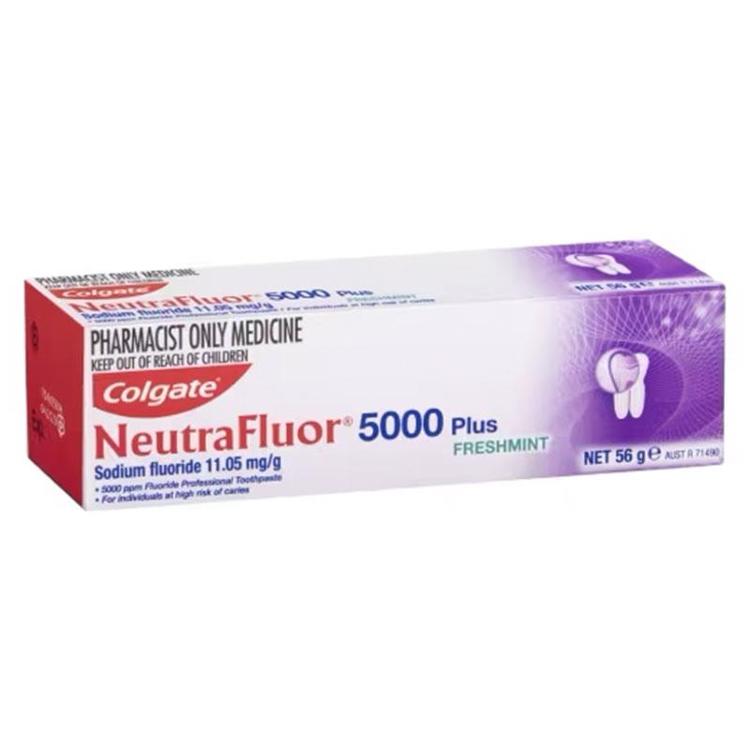 Buy Colgate Toothpaste Neutrafluor 5000 Plus 56g - Fluoride (S3) online ...