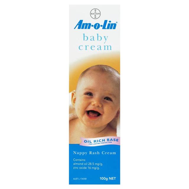 Buy Amolin Baby Cream for Nappy Rash Tube 100g online at Chemist Warehouse