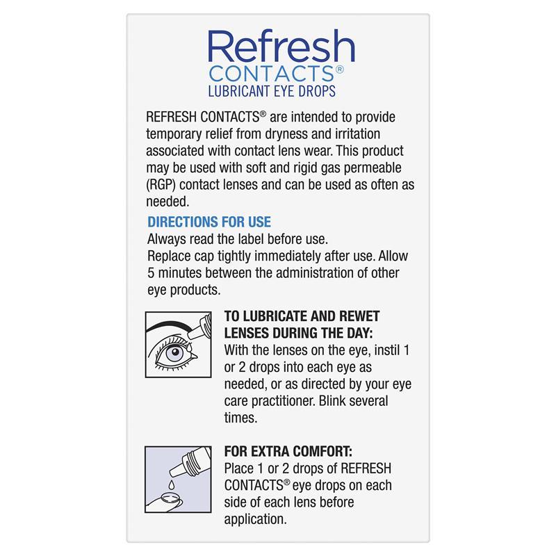 Buy Refresh Contact Eye Drops 15ml online at Chemist Warehouse