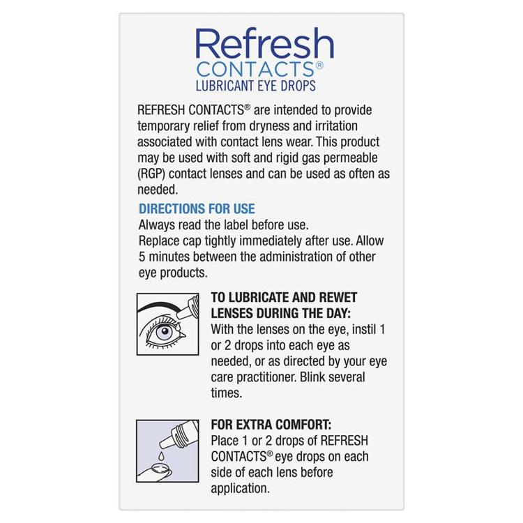 Buy Refresh Contact Eye Drops 15ml online at Chemist Warehouse