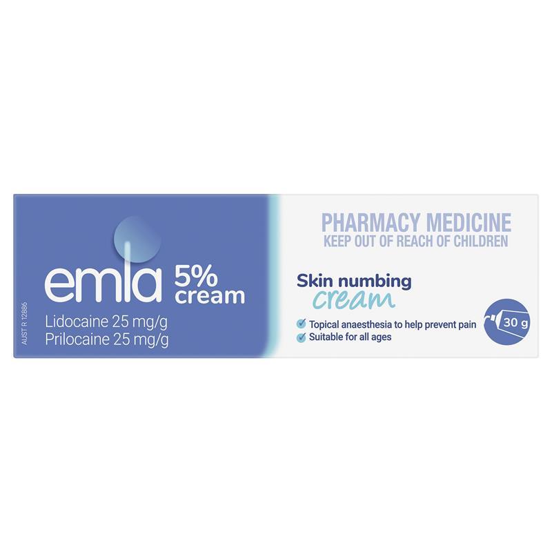 Buy Emla Cream 5% 30g Tube online at Chemist Warehouse