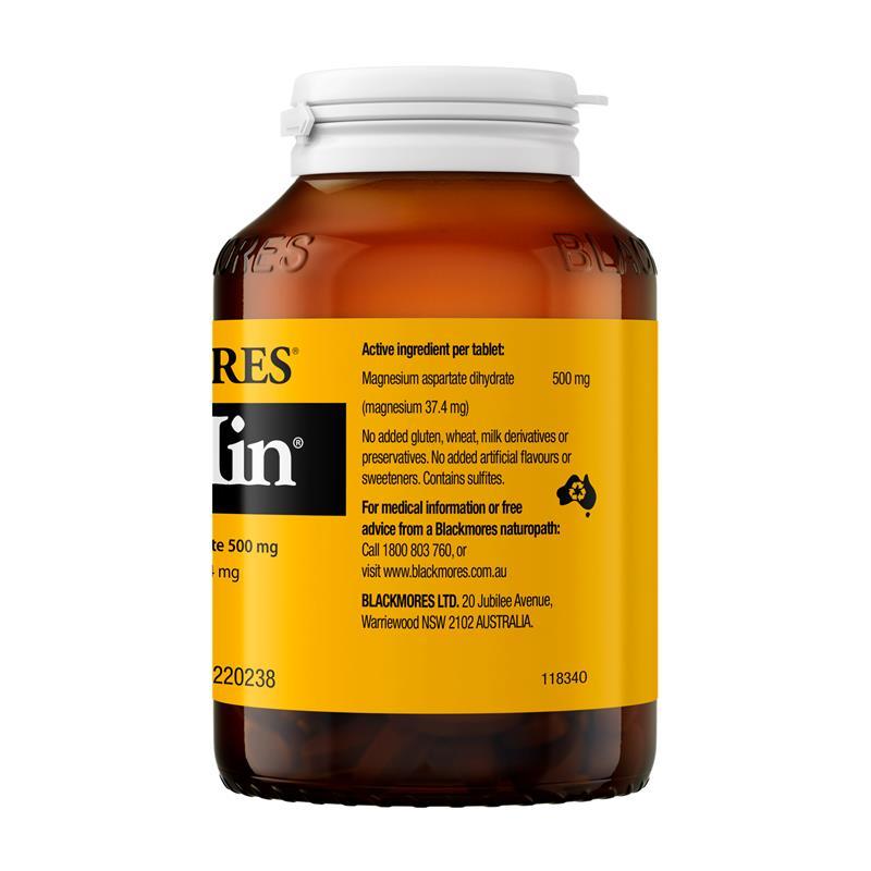 Buy Blackmores Magmin 500mg 250 Tablets online at Chemist Warehouse