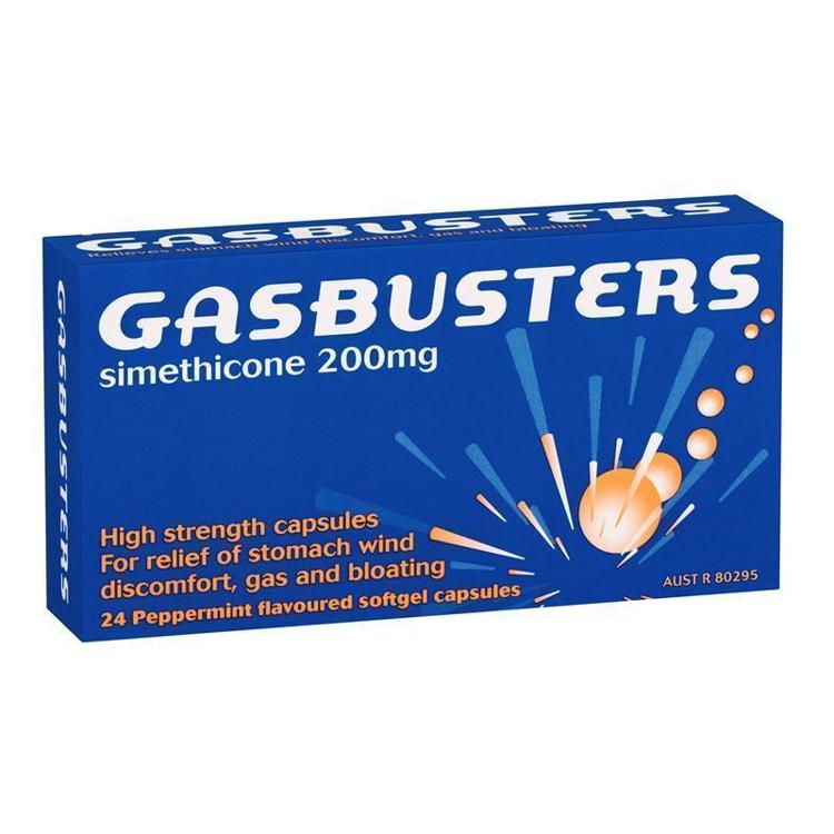Buy Gasbusters Capsules Peppermint 24 online at Chemist Warehouse