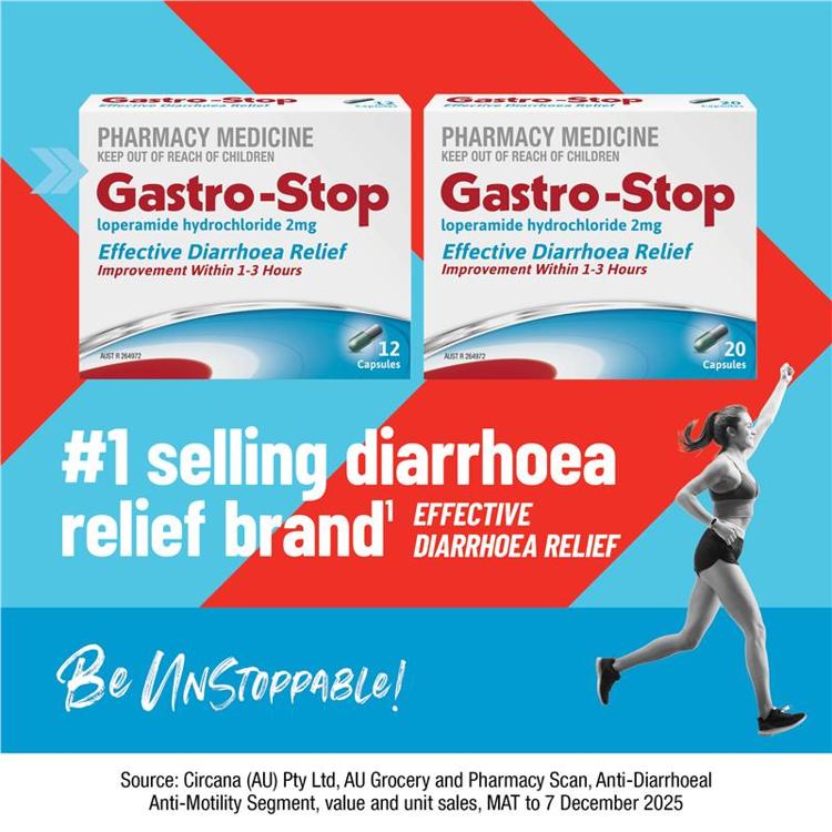 Buy GastroStop 12 Capsules online at Chemist Warehouse