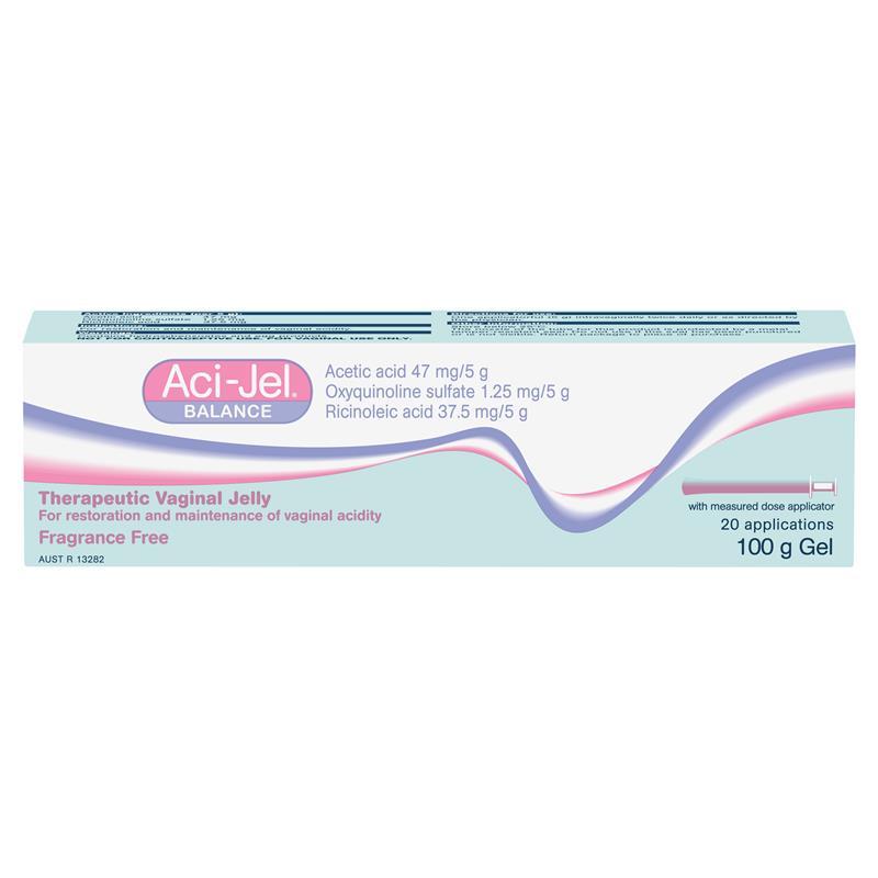 Buy Aci-Jel Balance Vaginal Jelly 100g online at Chemist Warehouse
