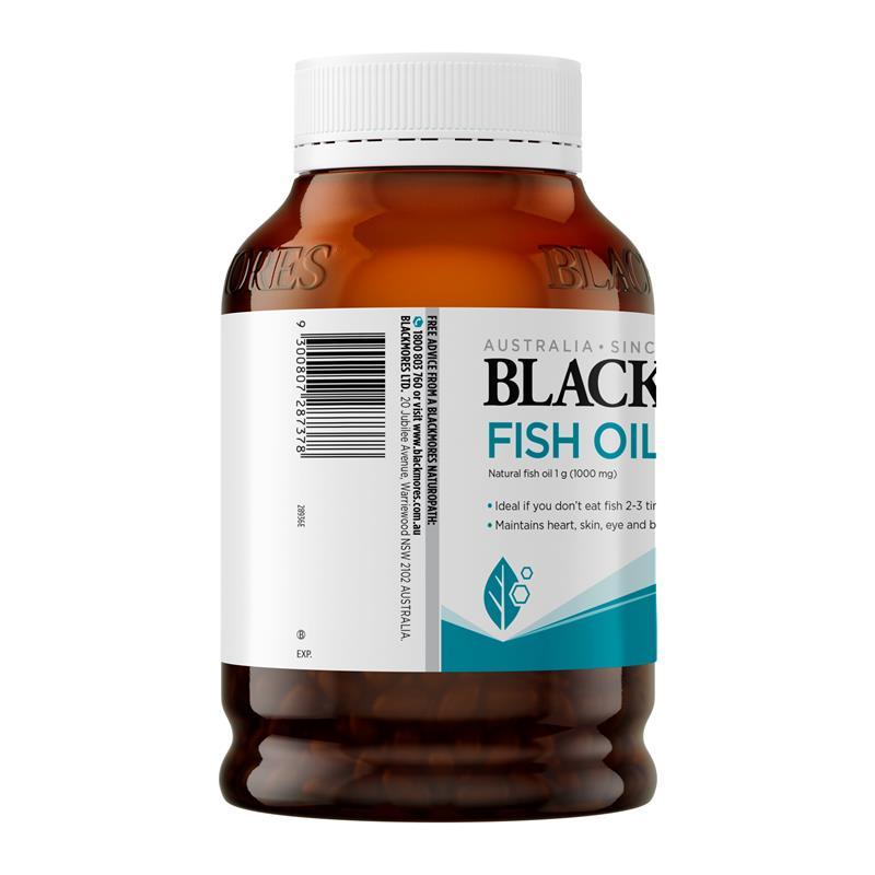 Buy Blackmores Fish Oil 1000mg 400 Capsules online at Chemist Warehouse