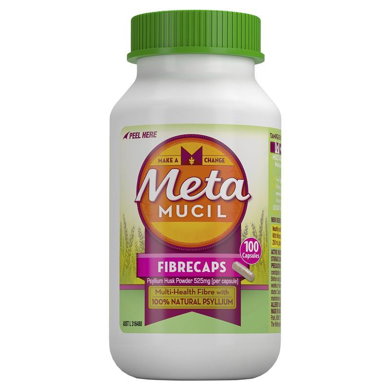 Buy Metamucil Fibre Supplement Capsules 100 online at Chemist Warehouse