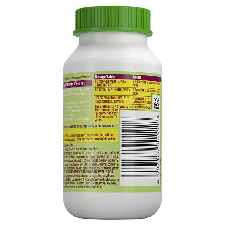Buy Metamucil Fibre Supplement Capsules 100 online at Chemist Warehouse