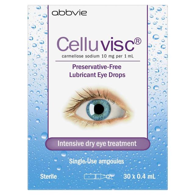 Buy Celluvisc Eye Drops 30 x 0.4mL online at Chemist Warehouse