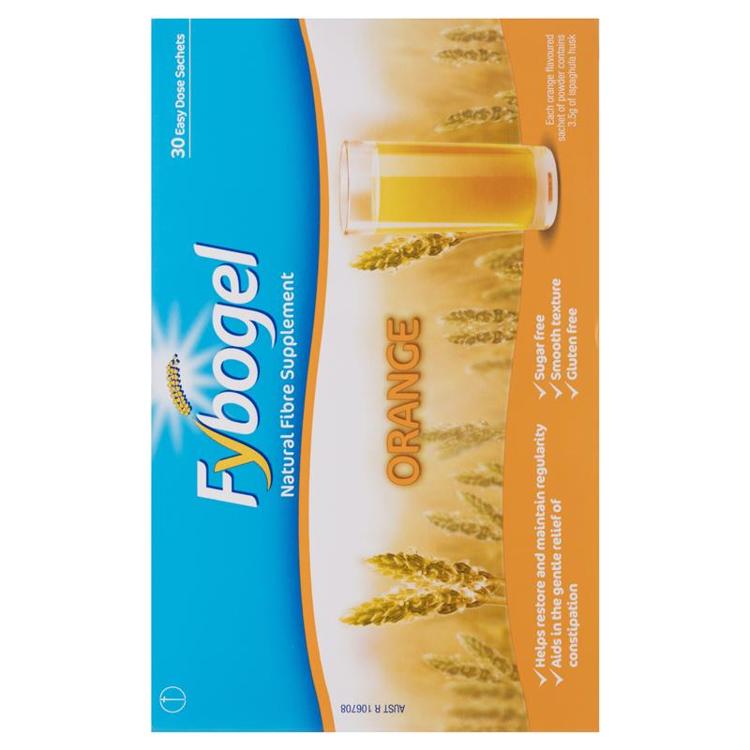 Buy Fybogel Fibre Constipation Relief Supplement Sachets Orange 30 pack ...