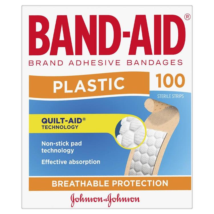 Buy Band-Aid Plastic Strips 100 Pack online at Chemist Warehouse