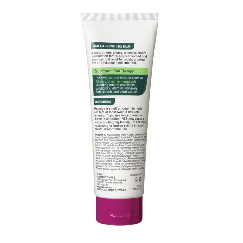Buy Plunketts NS8 Heel Balm Complex 125ml online at Chemist Warehouse