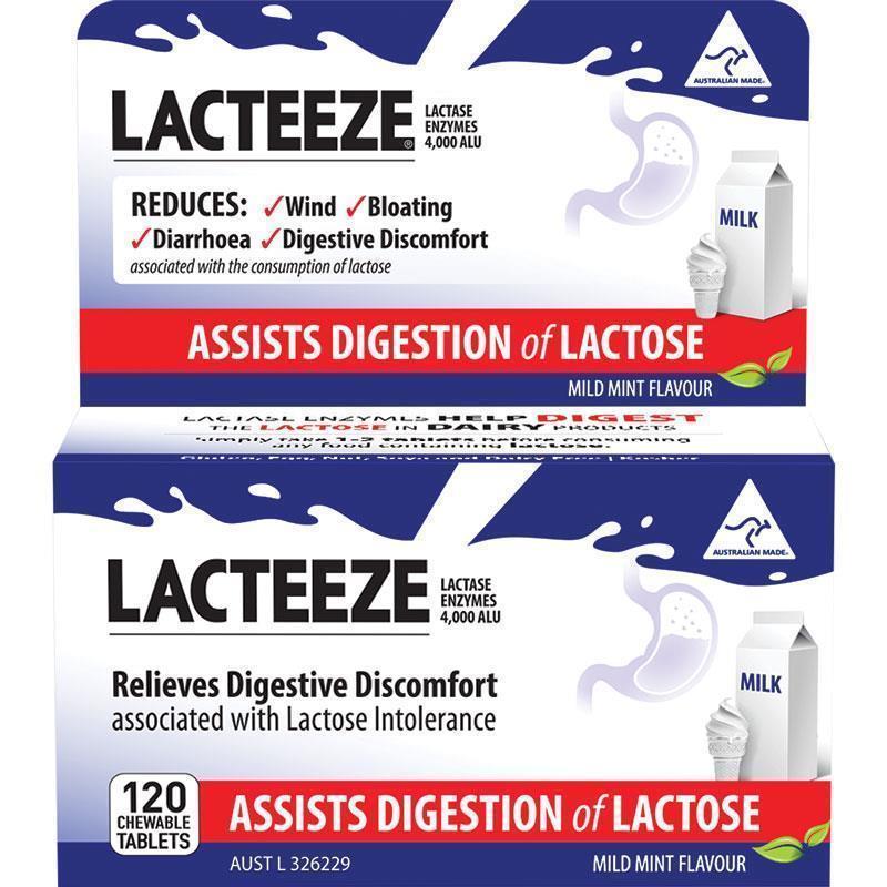 Buy Lacteeze 120 Tablets online at Chemist Warehouse