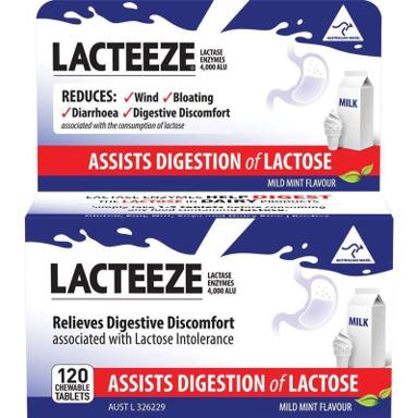Buy Lacteeze 120 Tablets online at Chemist Warehouse