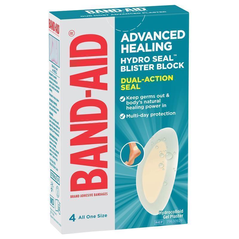 Buy Band-Aid Advanced Healing Hydro Seal Blister Block 4 Pack online at ...