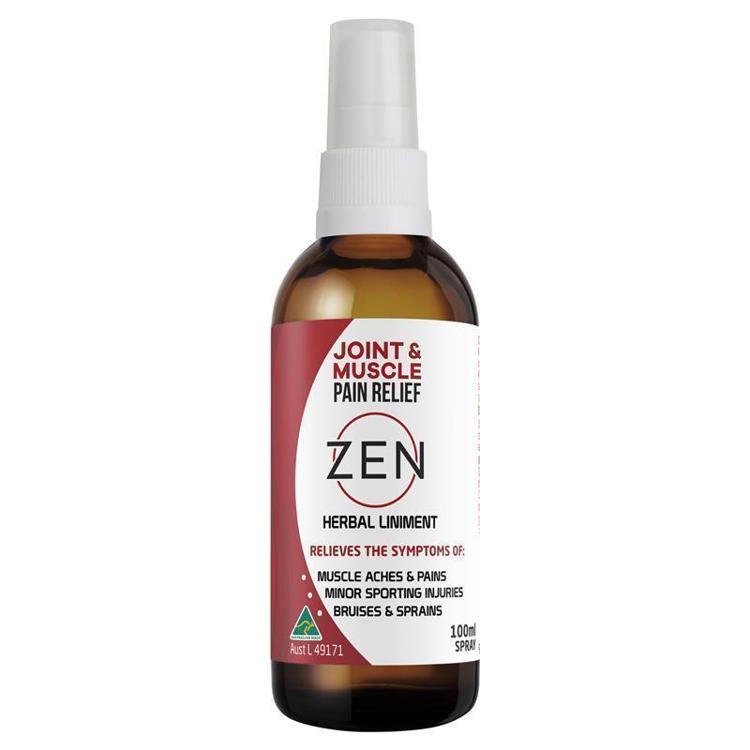 Buy Zen Joint & Muscle Relief Liniment Spray 100mL online at Chemist ...