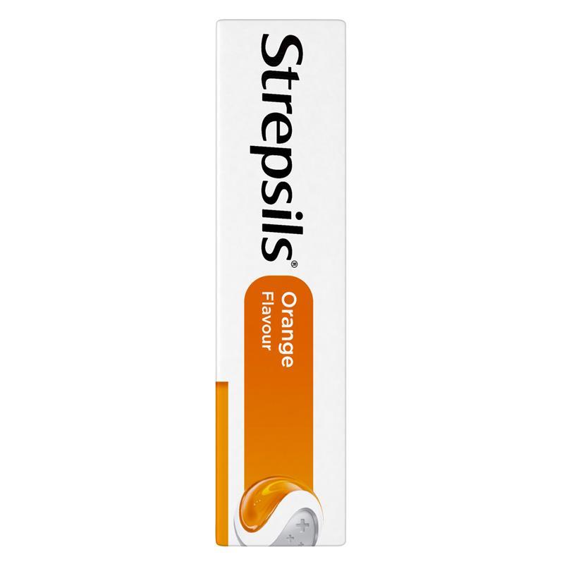 Buy Strepsils Soothing Lozenges Orange 36pk Sore Throat Double ...