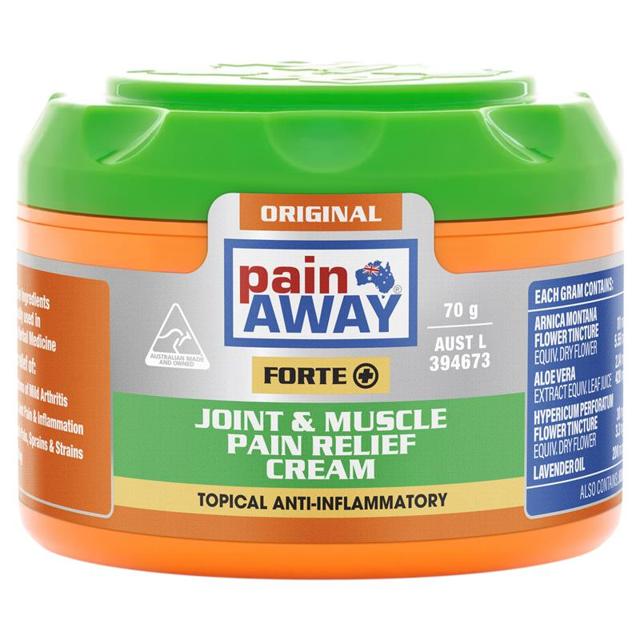 Buy Pain Away Forte + Joint & Muscle Pain Relief Cream 70g online at ...