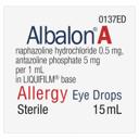 Buy Albalon A Allergy Eye Drops 15mL online at Chemist Warehouse