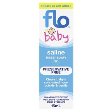 Buy FLO Baby Saline Nasal Spray 15ml online at Chemist Warehouse